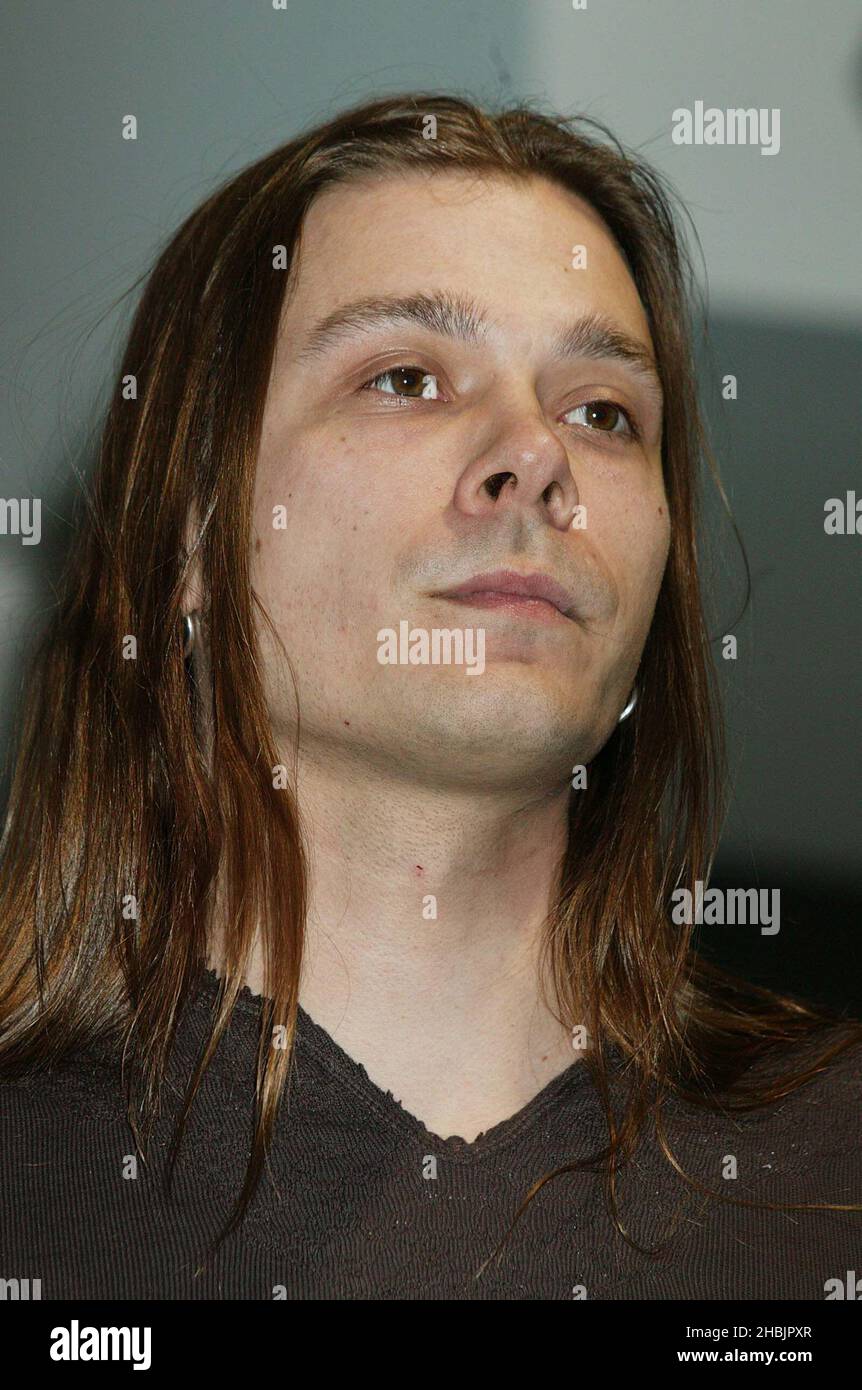 Him (Finnish Goth Rockers)sign new album at HMV Oxford Street, London ...