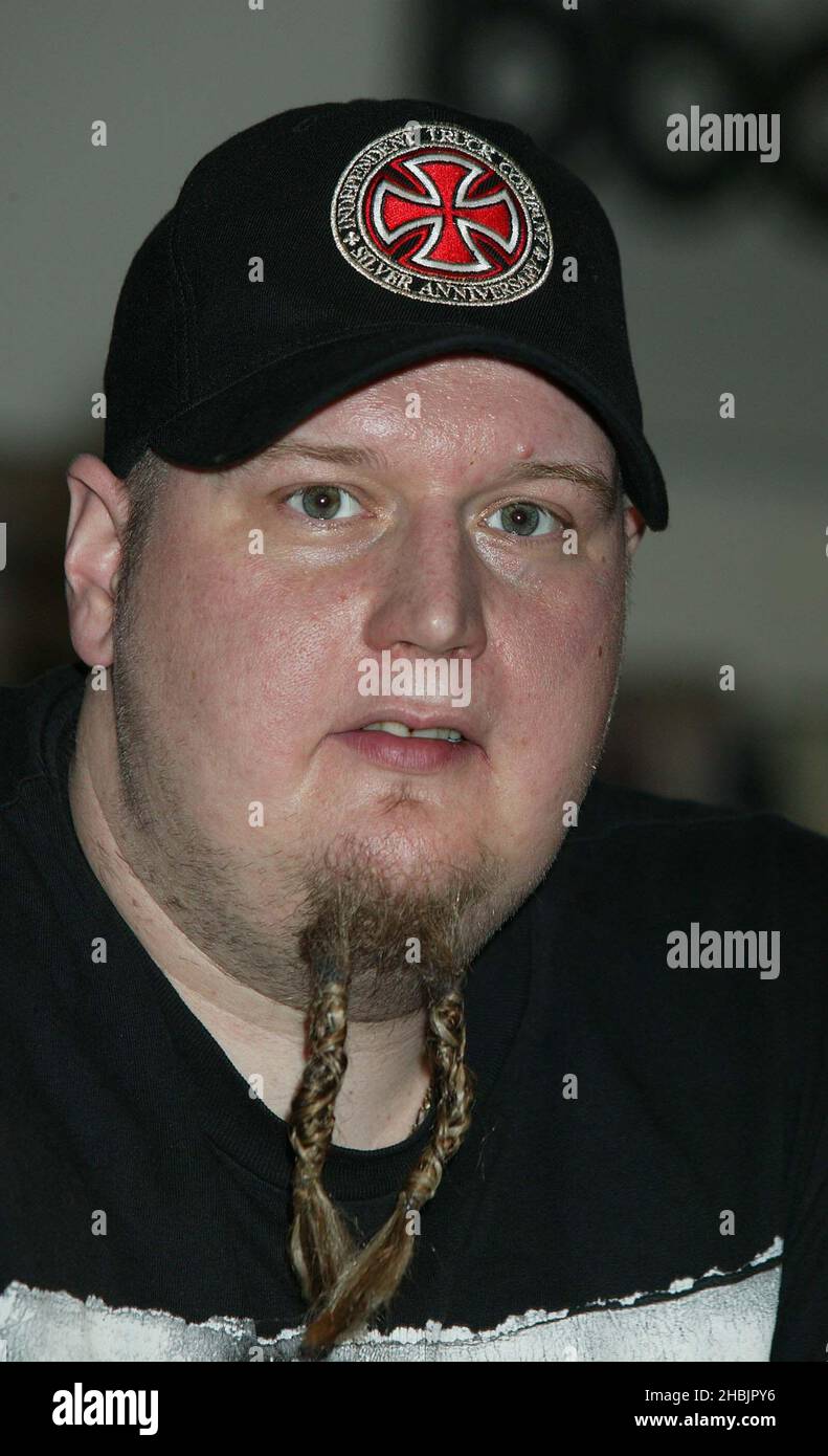 Him (Finnish Goth Rockers)sign new album at HMV Oxford Street, London ...