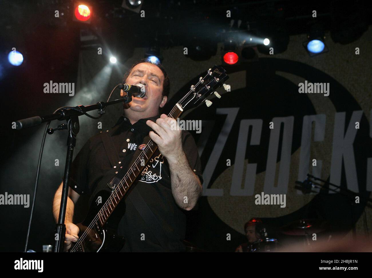 Steve Diggle and Pete Shelley of British punk band Buzzcocks performs ...