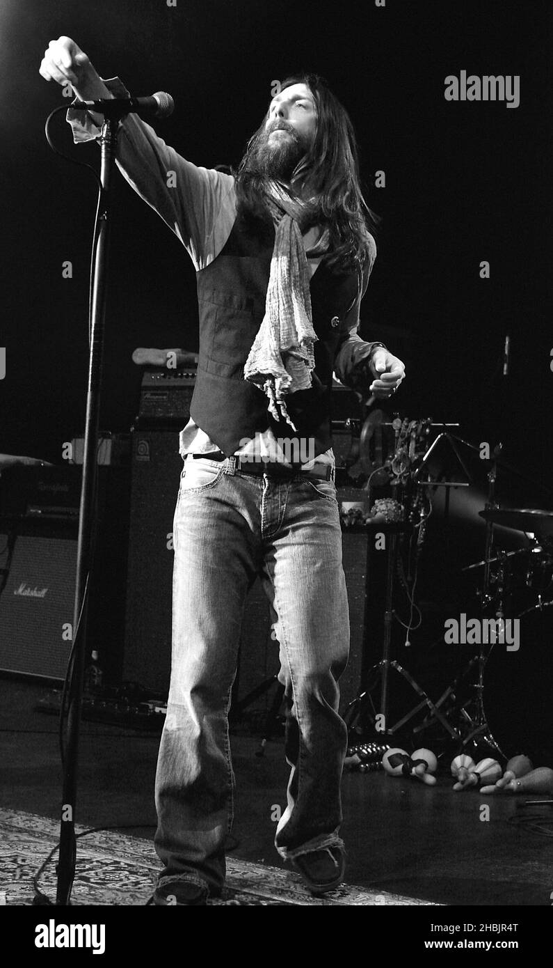 Black Crowes perform live on stage at the Shepherds Bush Empire in ...