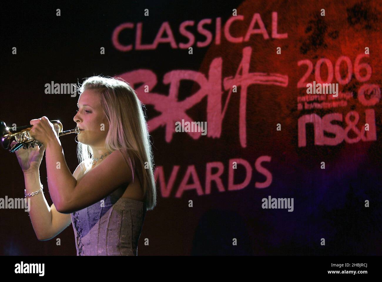 Alison Balsom performing Stock Photo - Alamy