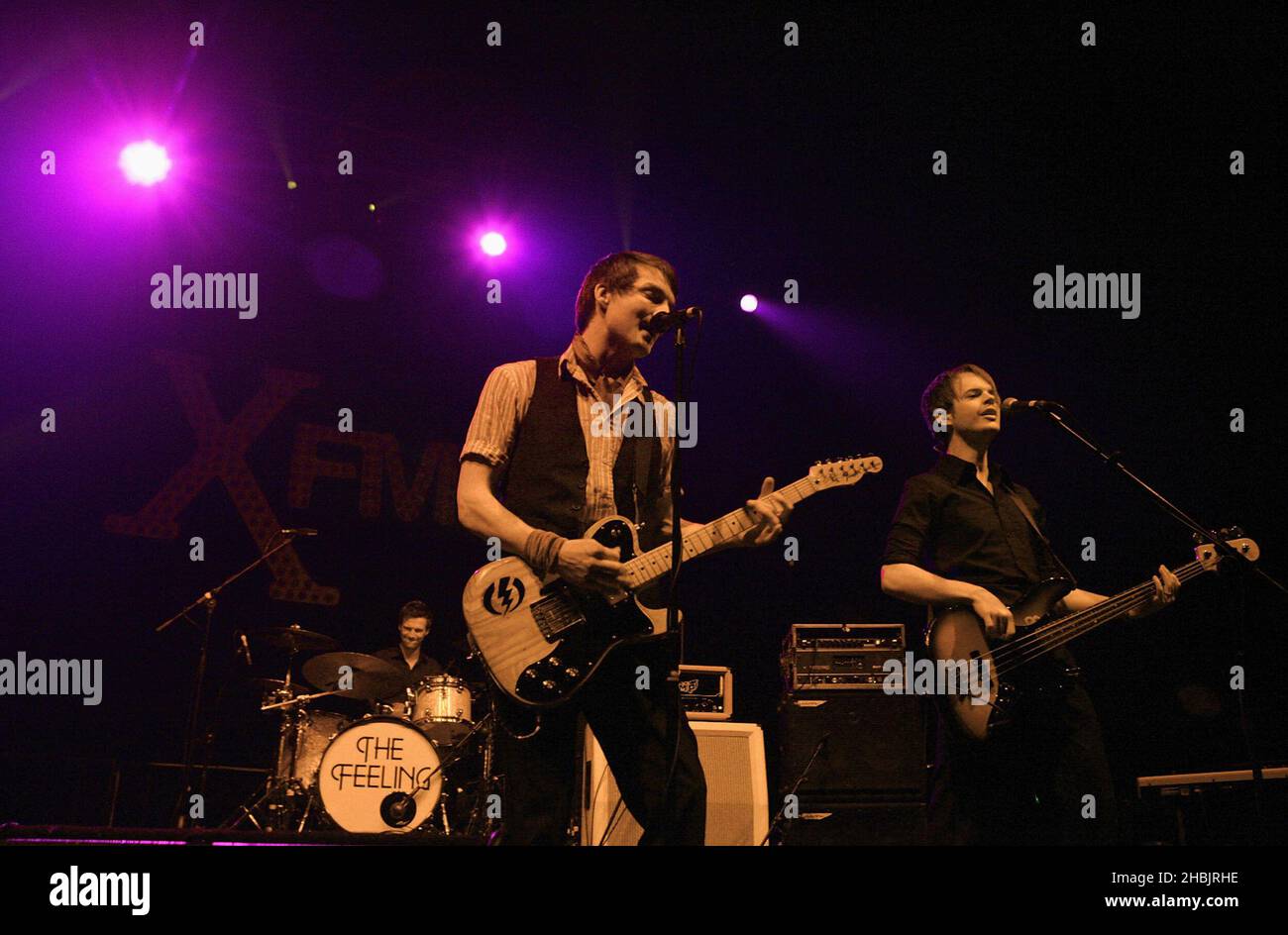 Dan Gillespie of The Feeling performs on stage Stock Photo - Alamy