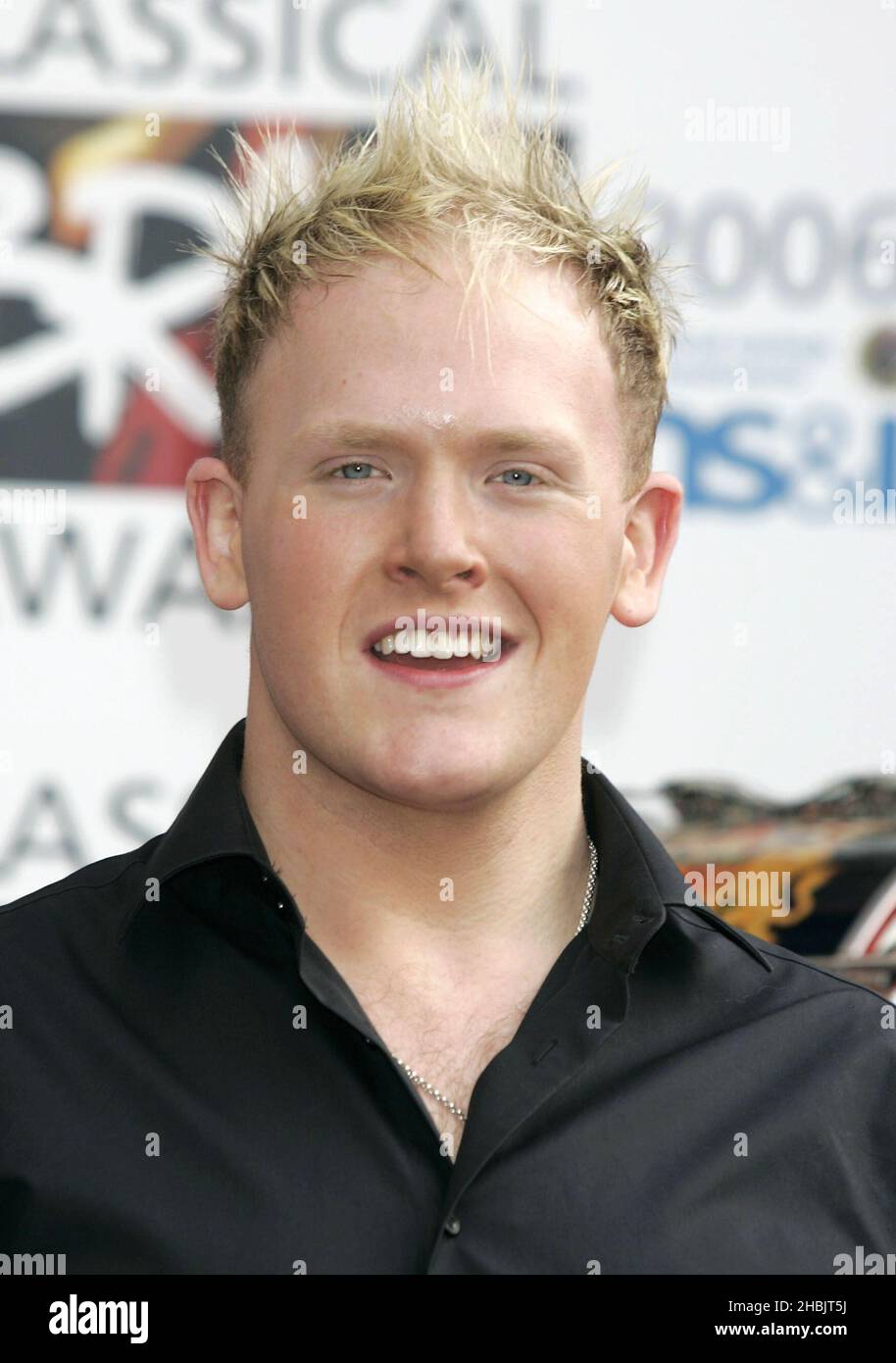 Nicky Spence arriving Stock Photo - Alamy