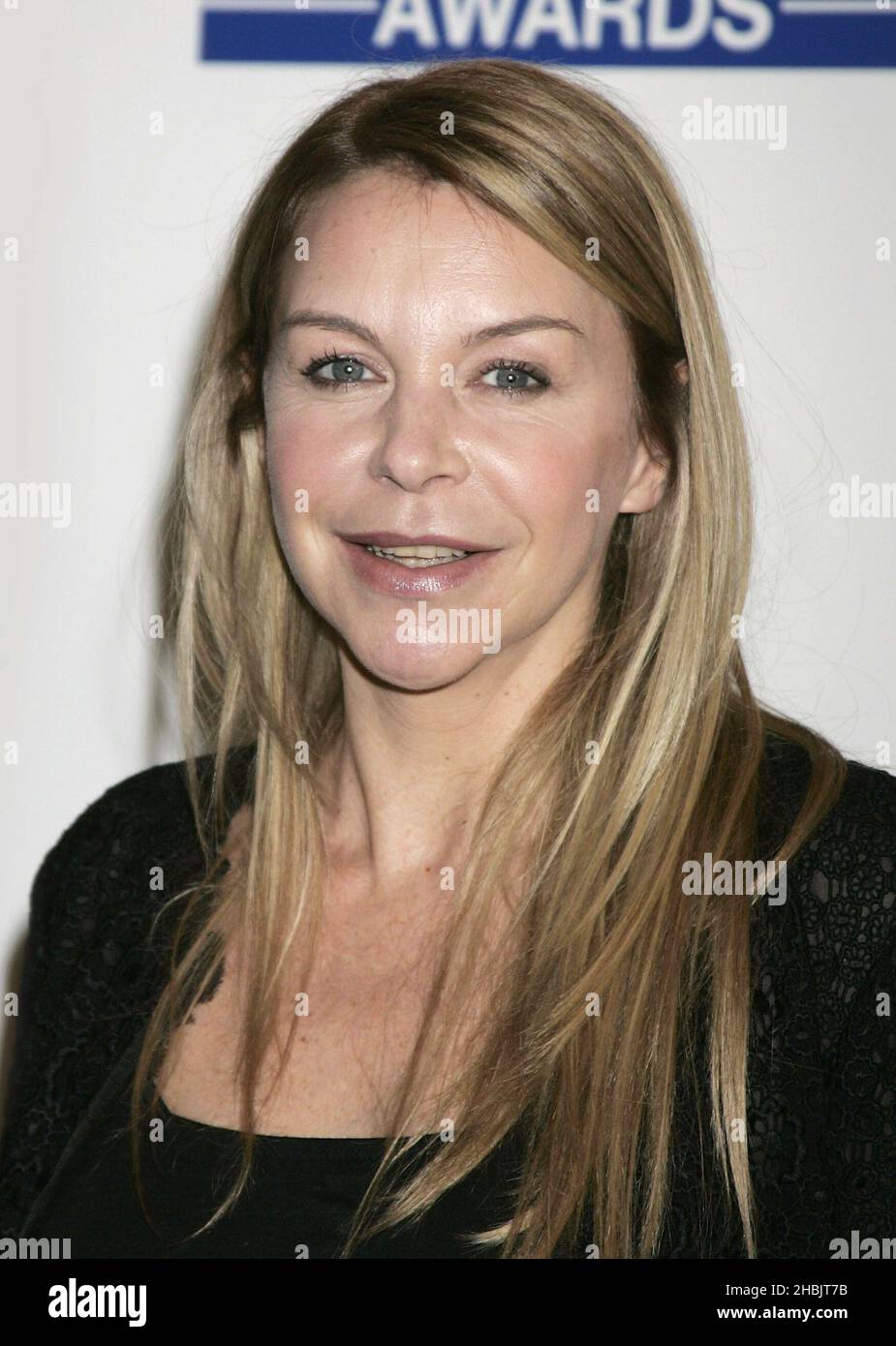 Lesley Ash arriving Stock Photo - Alamy