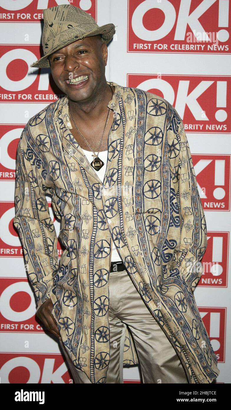 Leee John of Imagination attends Stock Photo - Alamy