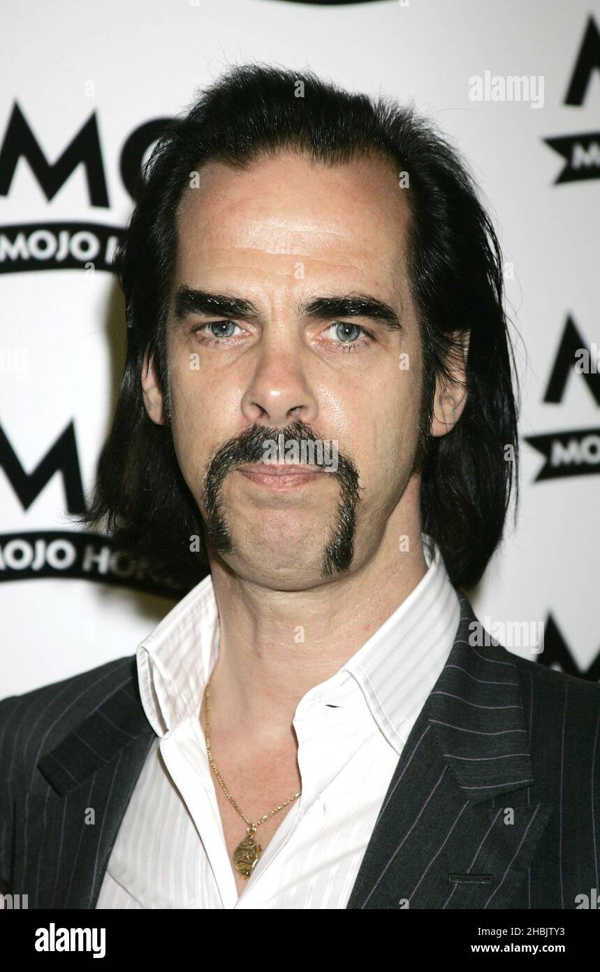 Nick Cave arriving Stock Photo - Alamy