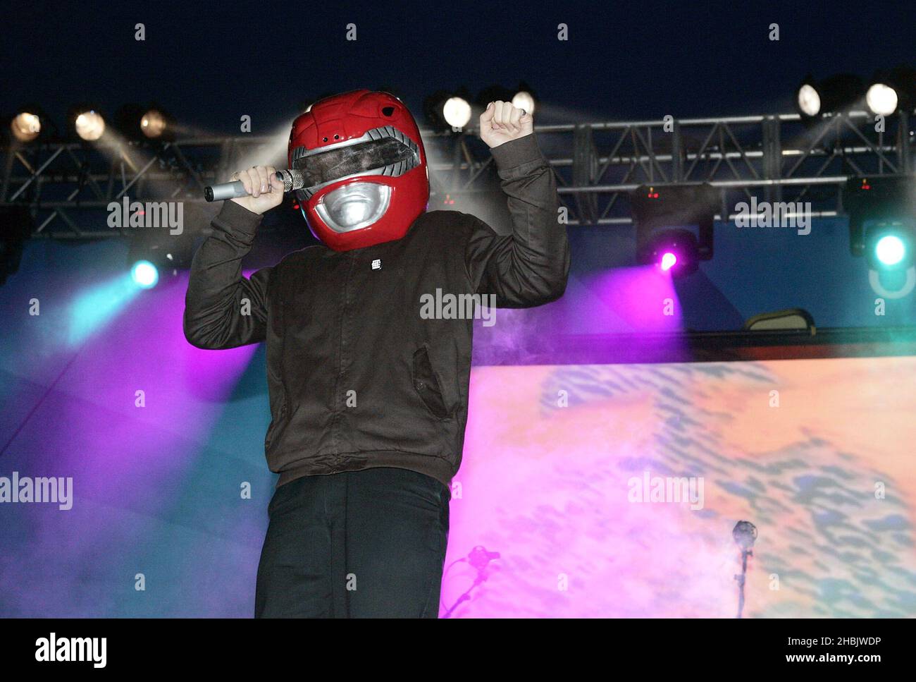 Super Furry Animals performing Stock Photo - Alamy