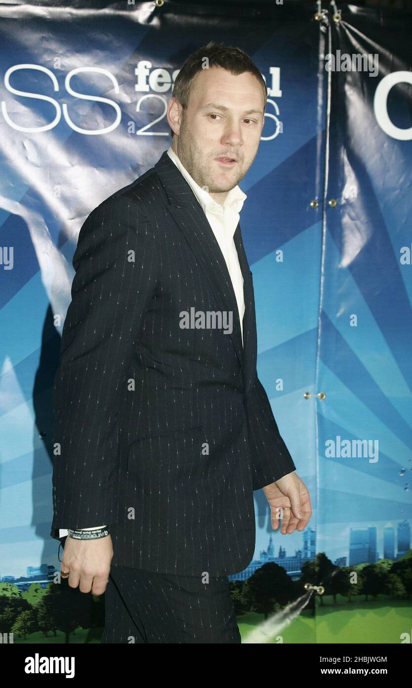 David Gray on stage Stock Photo - Alamy