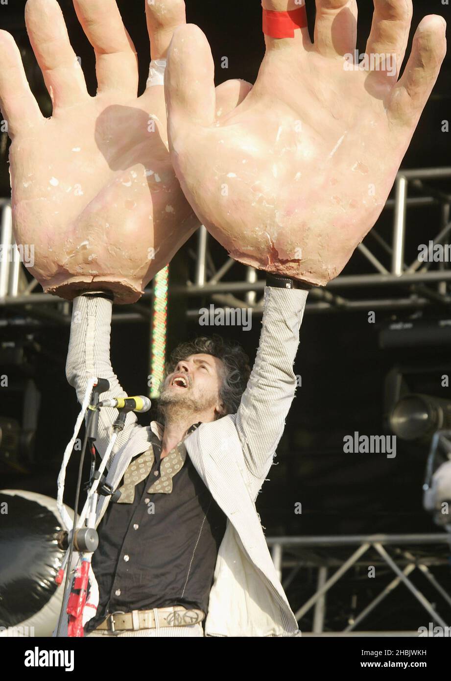 Wayne Coyne of The Flaming Lips Stock Photo - Alamy