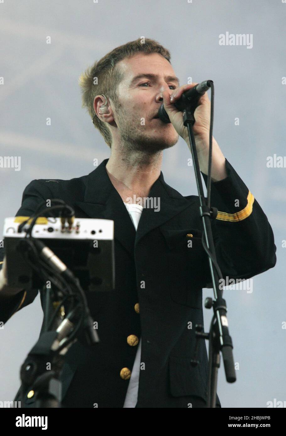 Robert del naja massive attack hi-res stock photography and images - Alamy