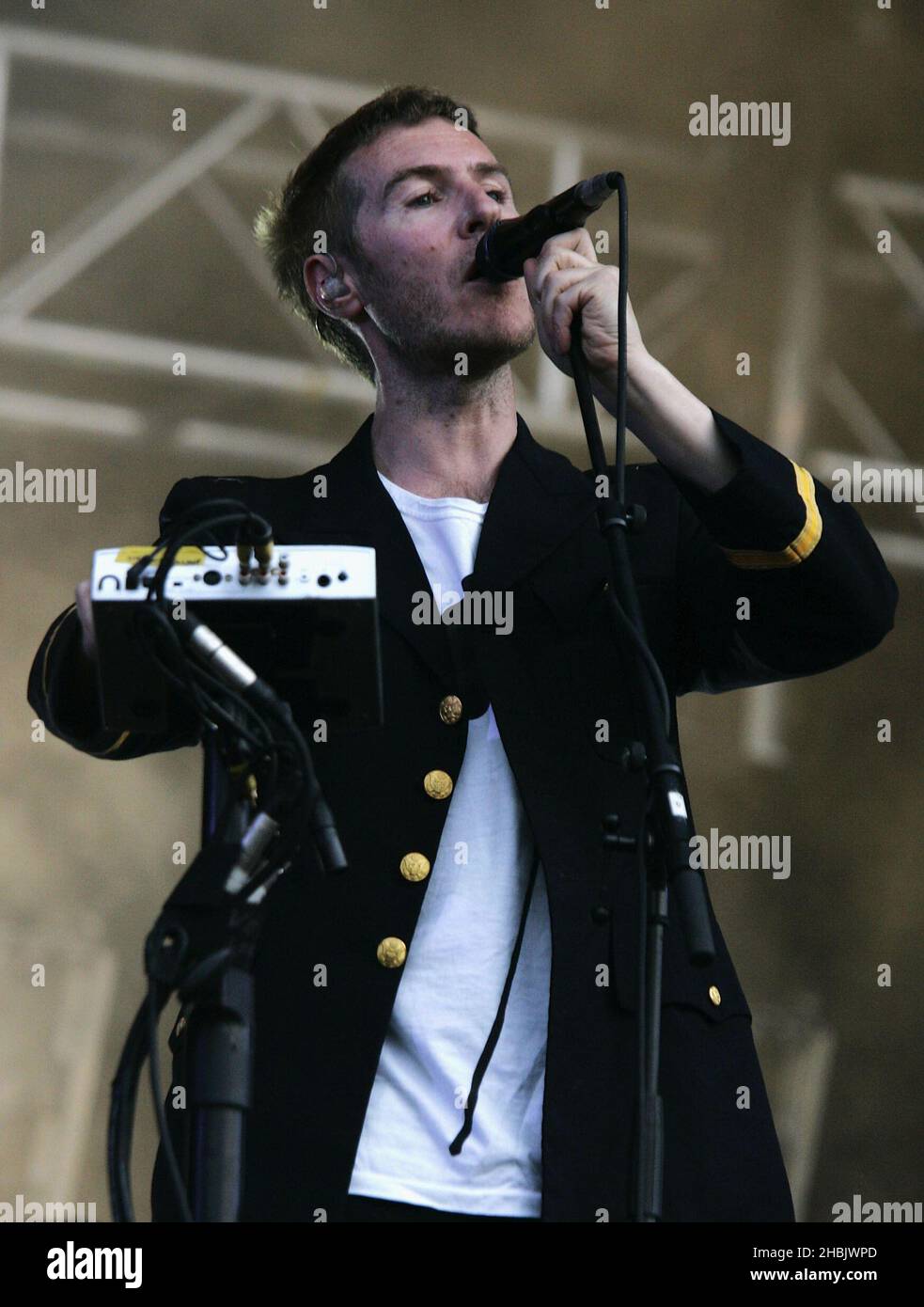 Robert del naja massive attack hi-res stock photography and images - Alamy