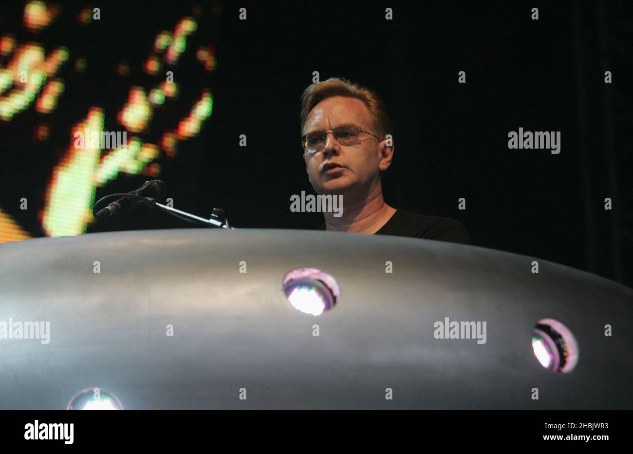 Andrew Fletcher Depeche Mode Stock Photo - Alamy