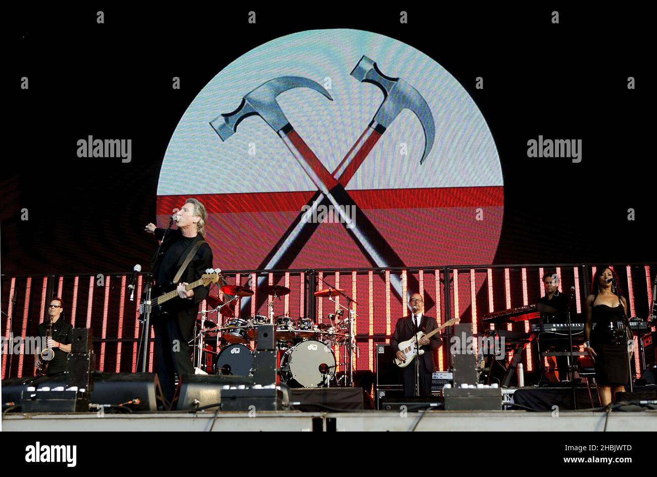Roger Waters performing Stock Photo - Alamy