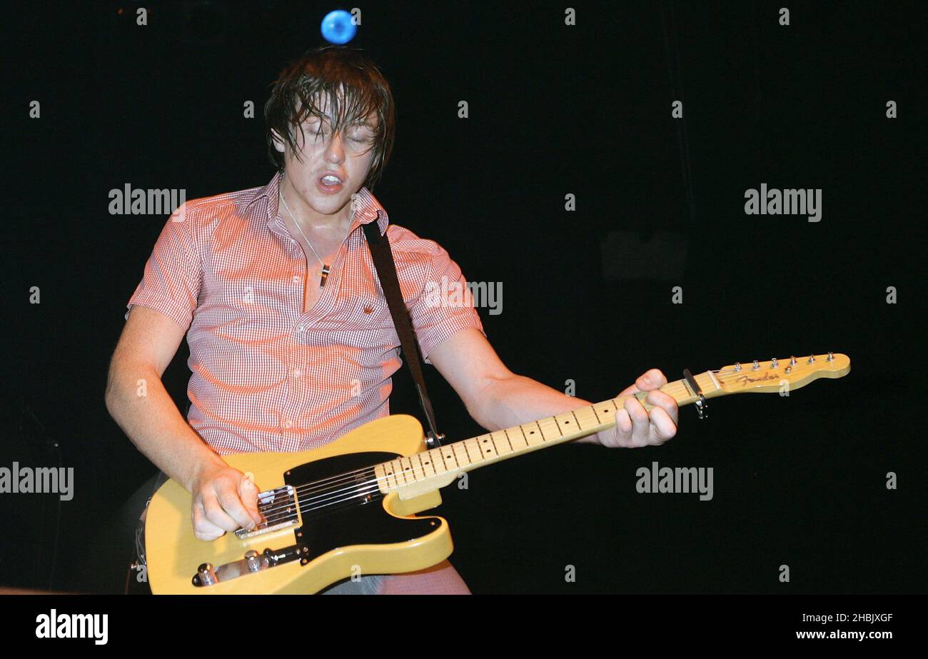 Danny Jones of McFly performs live on stage Stock Photo - Alamy