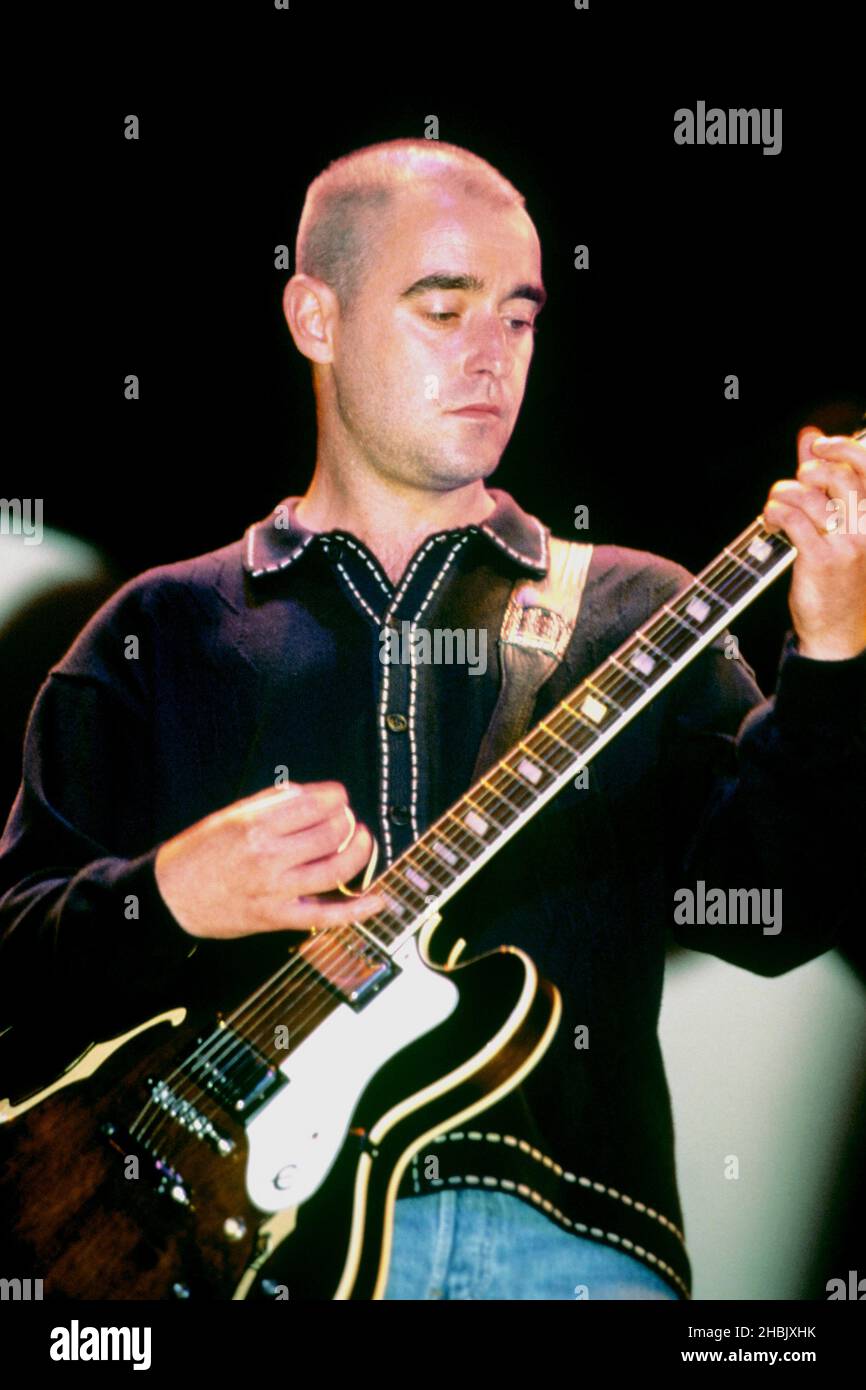 Bonehead (Paul Arthurs), Oasis guitarist Stock Photo - Alamy
