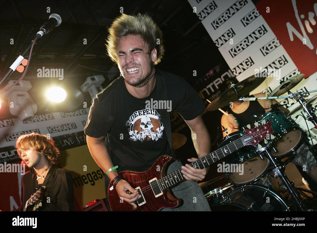 Charlie Simpson from Fightstar attending Stock Photo - Alamy