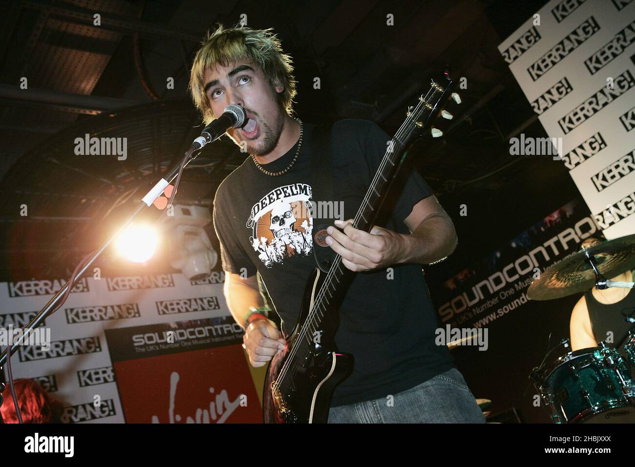 Charlie Simpson from Fightstar attending Stock Photo - Alamy