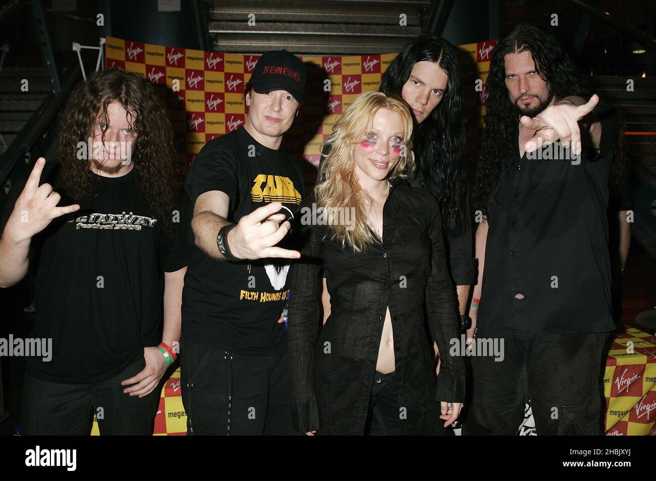 Angela gossow hi-res stock photography and images - Alamy