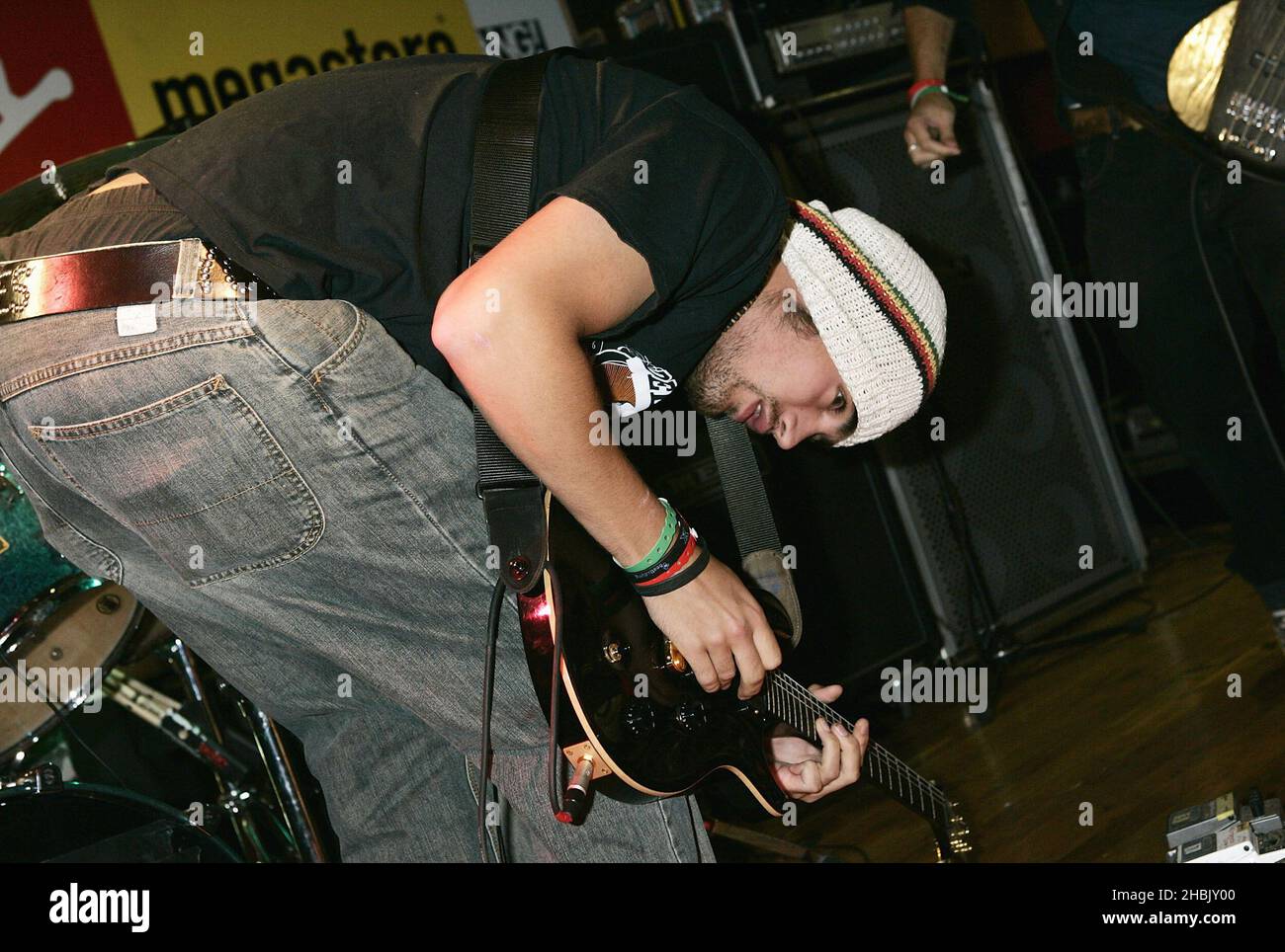 Charlie Simpson from Fightstar attending Stock Photo - Alamy