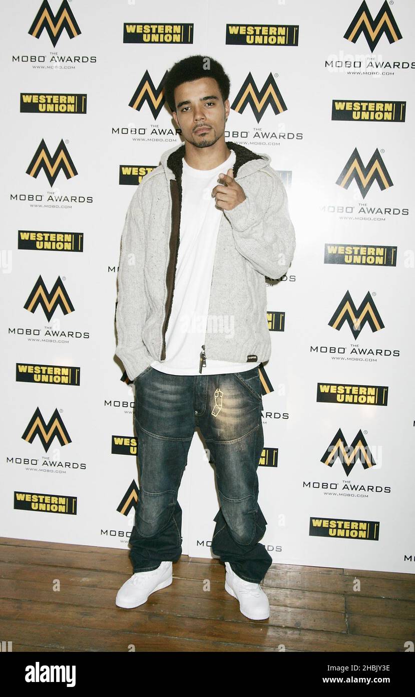 Akala (Miss Dynamite's Brother) arriving Stock Photo - Alamy