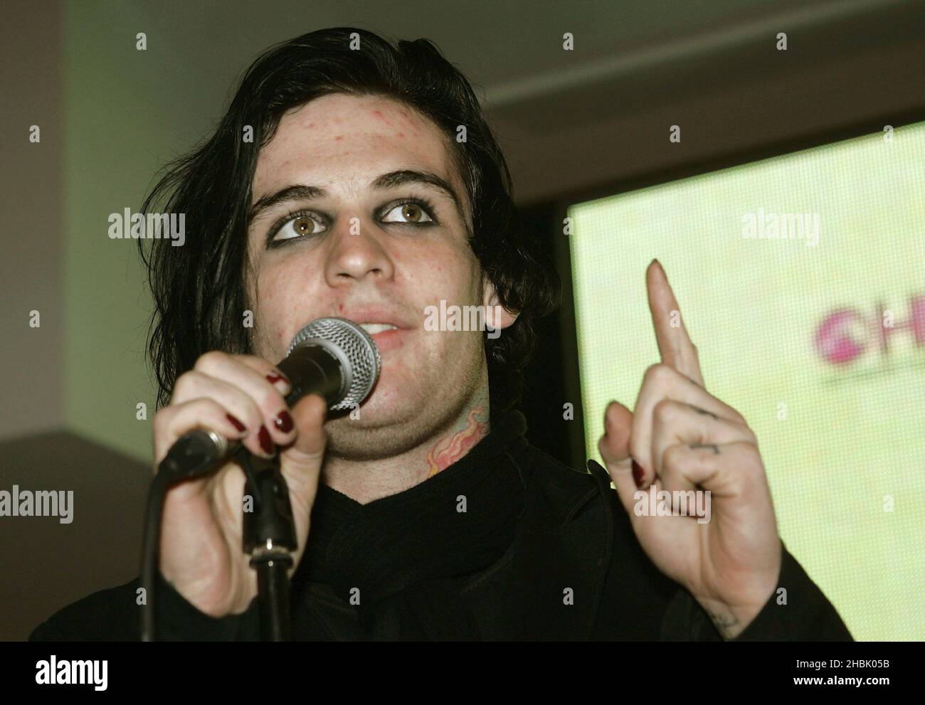Aiden perform and sign records at HMV on Oxford Street in London on ...