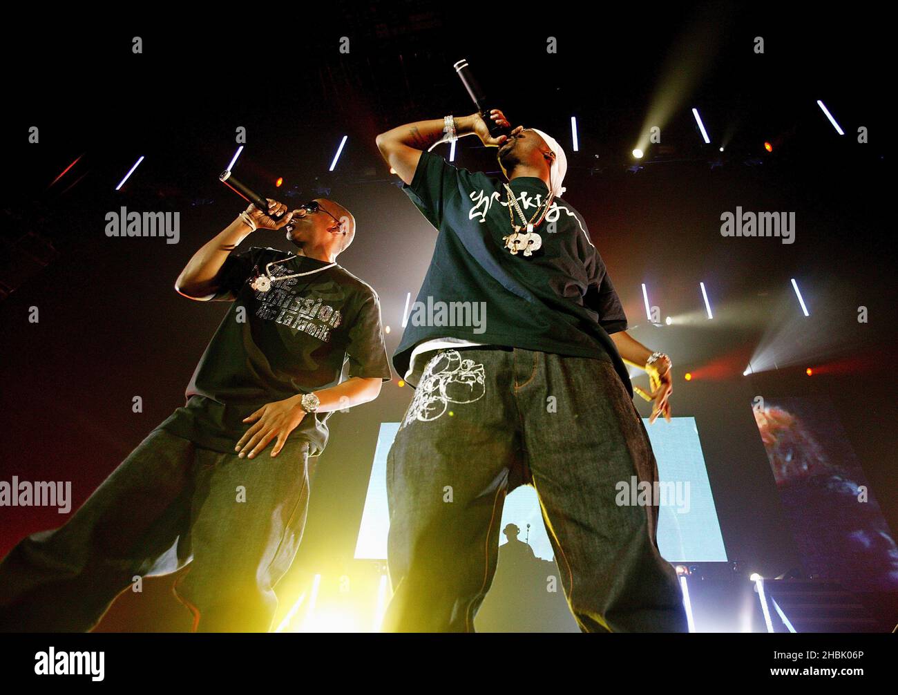 Jay Z performs at the Wembley Arena on September 24, 2006 in London ...