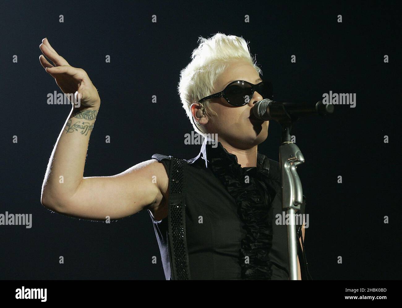 Pink live in concert wembley hi-res stock photography and images - Alamy
