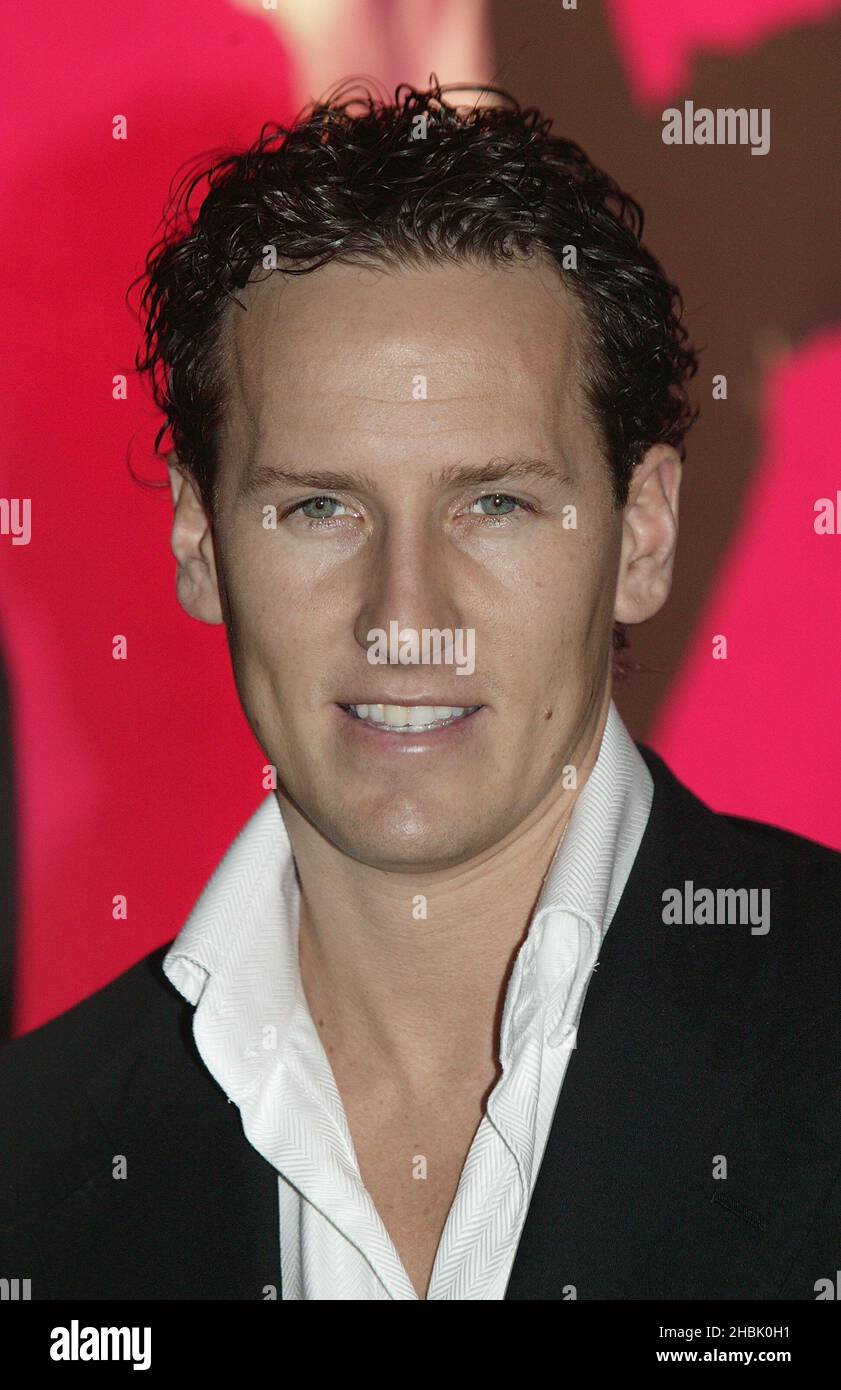 Brendan Cole arrives at the 'Dirty Dancing: The Classic Story On Stage ...