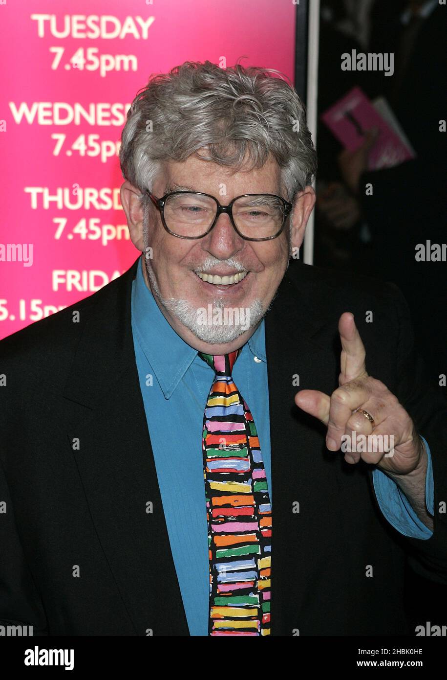 Rolf Harris arrives at the 'Dirty Dancing: The Classic Story On Stage ...