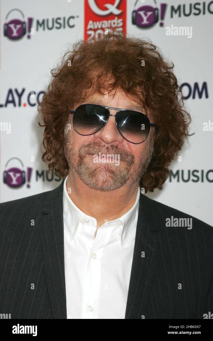Jeff Lyne of ELO at the Q Awards 2006 held at the Grosvenor House Hotel ...