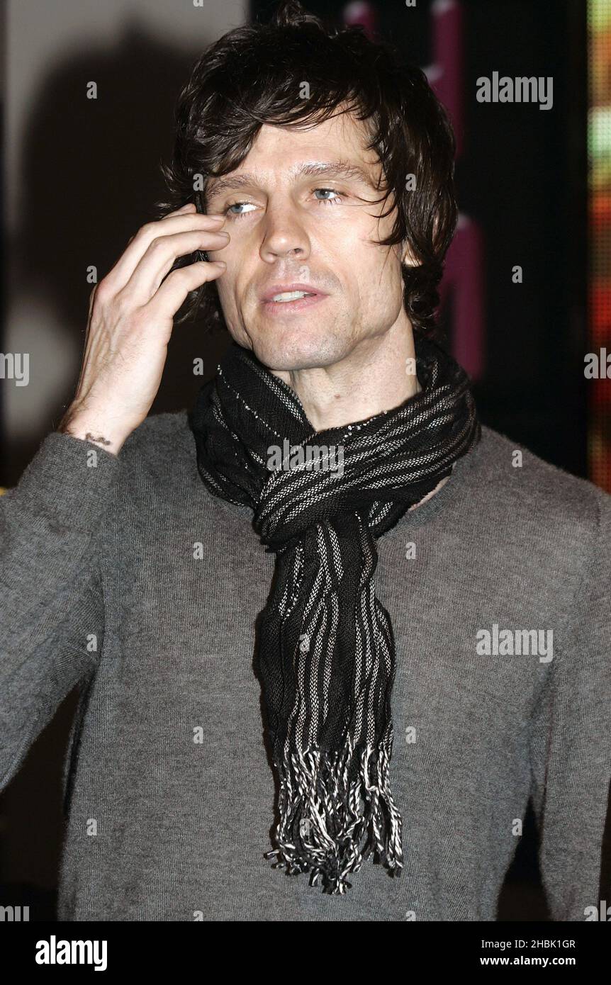 Member of the band Take That, Jason Orange at HMV, on Oxford Street in ...