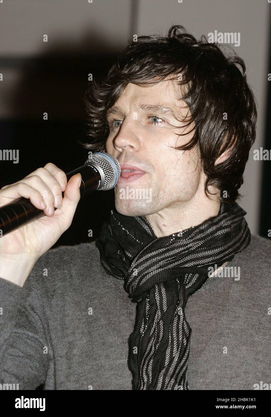 Jason Orange of Take That at a record signing in HMV on Oxford Street ...