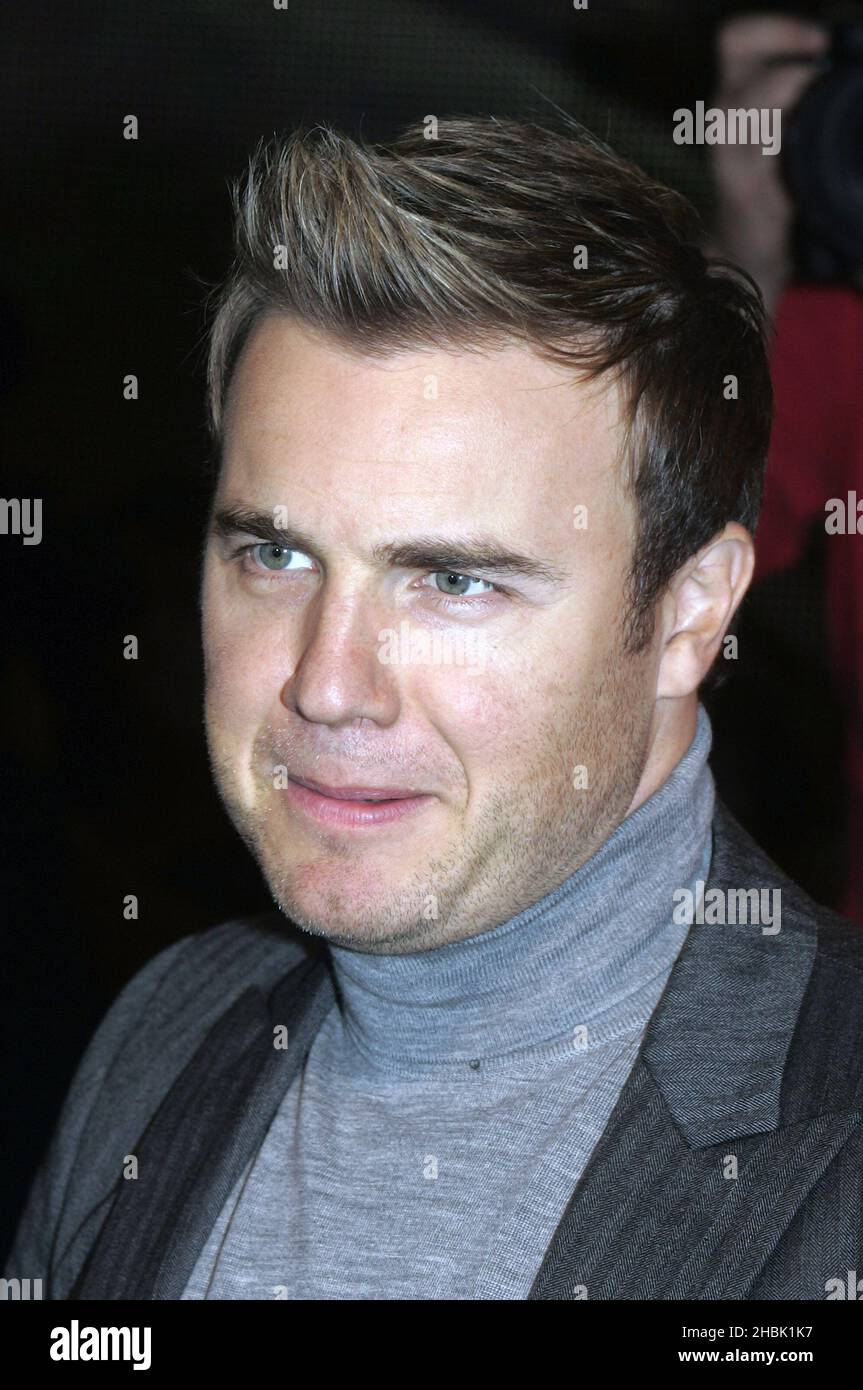 Member of the band Take That, Gary Barlow at HMV, on Oxford Street in ...