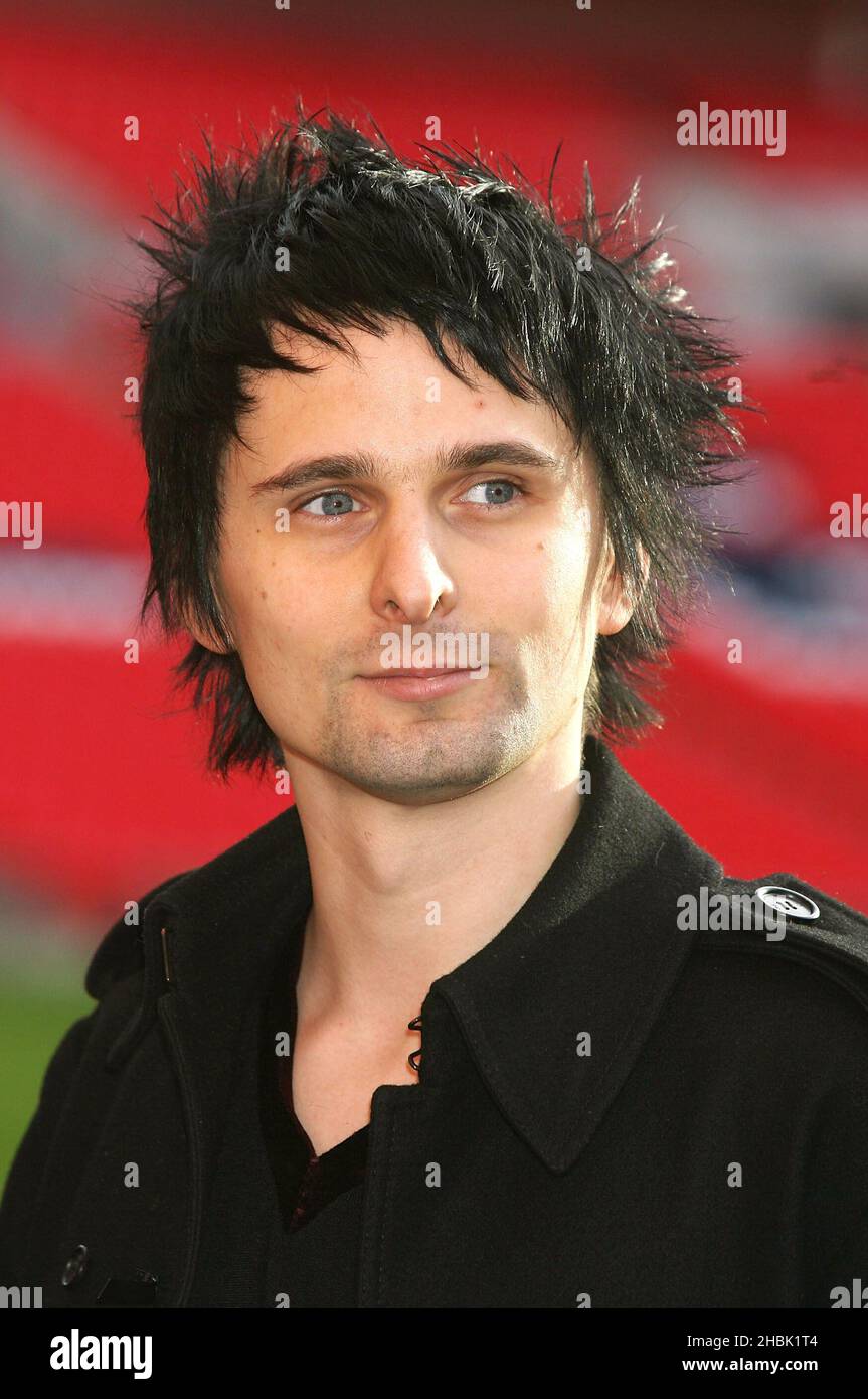 Matt Bellamy of Muse who are one of the first bands to announce a ...