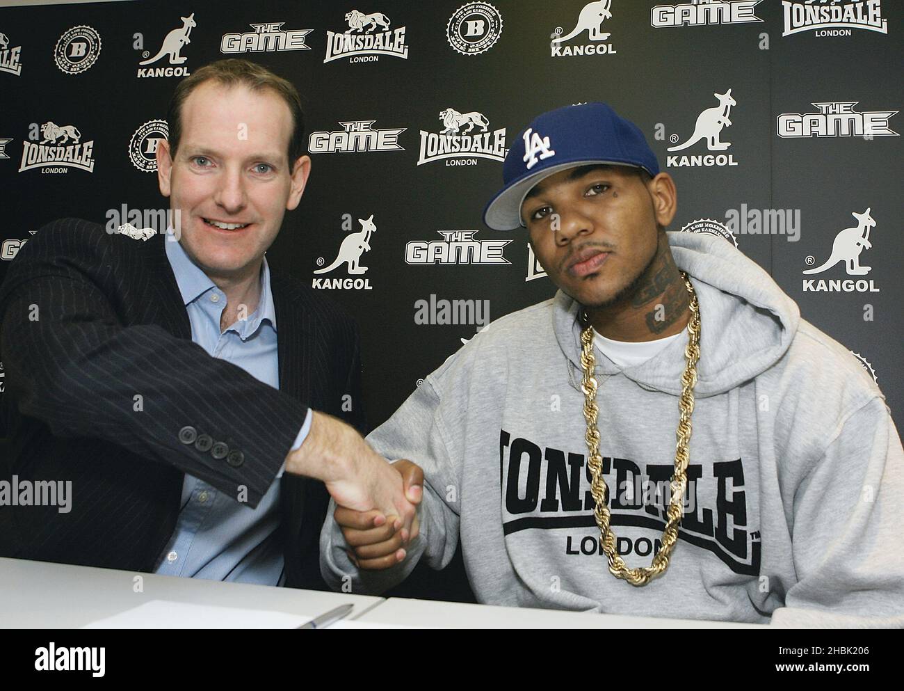 The Game appeared at Lillywhites sports store in London to sign a ...