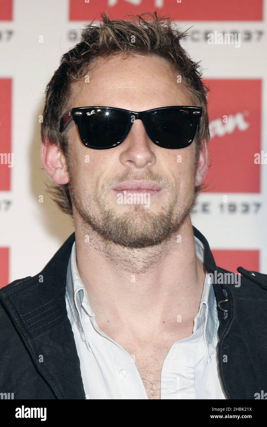 Jenson button photocall hi-res stock photography and images - Alamy