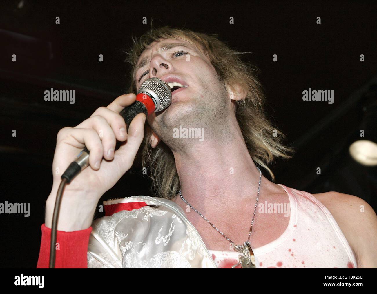 Donny Tourette, lead singer of Towers of London, and his band perform ...