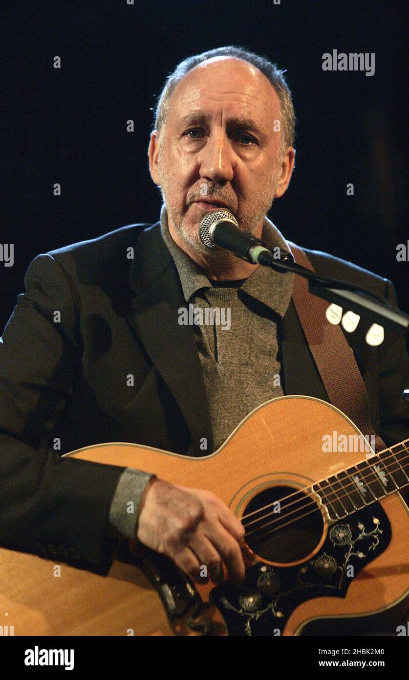 The Who announce a 2007 world tour at The Hospital in London on ...