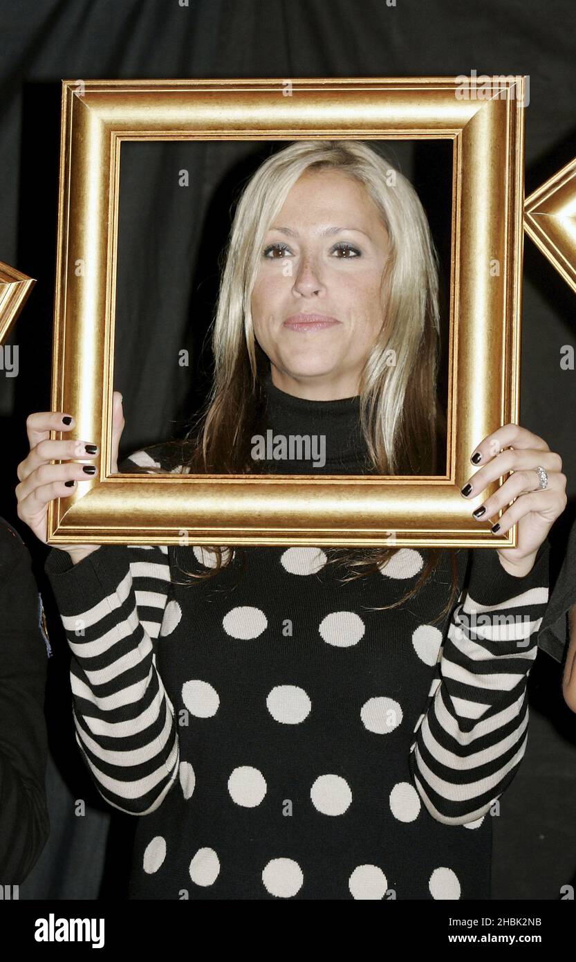 Nicole Appleton of All Saints poses at the Cancer Research UK Sound and ...