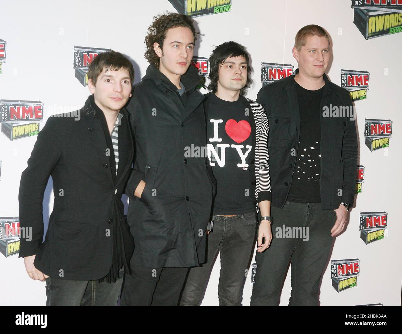 The editors attending the nme awards at the hammersmith palais hi-res ...