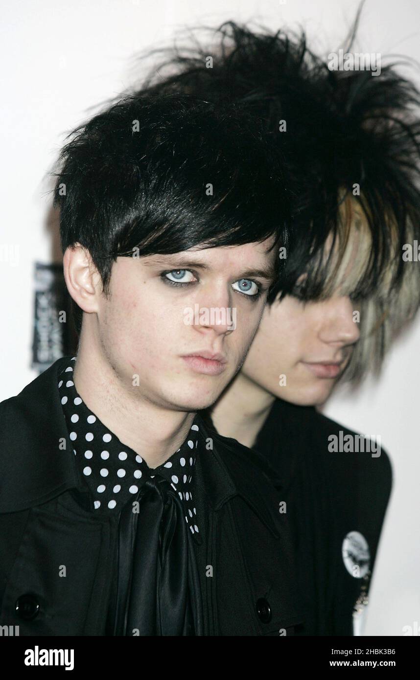 The Horrors arriving at the NME Awards 2007 at the Hammersmith Palais ...