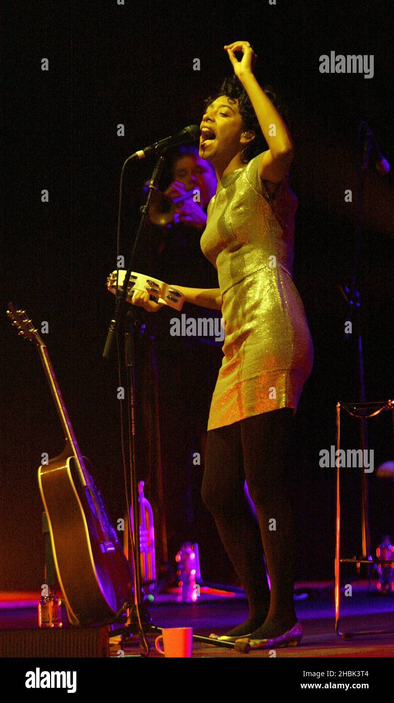 Corinne Bailey Rae performs live in concert at the Hammersmith Apollo ...