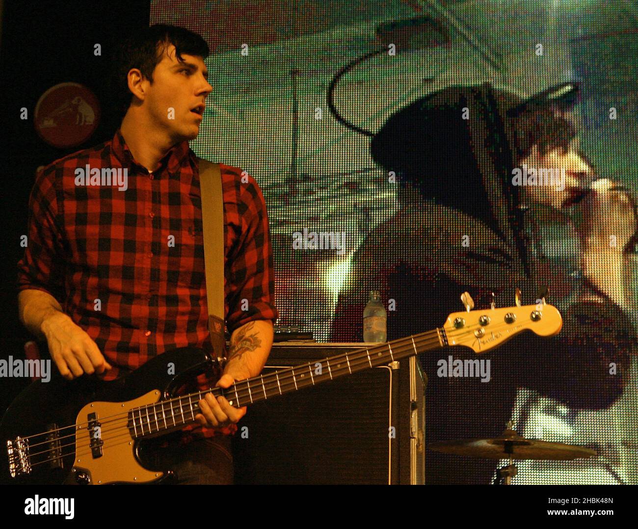 Lost Prophets performs at HMV Oxford Street in London,23 April,2007 ...