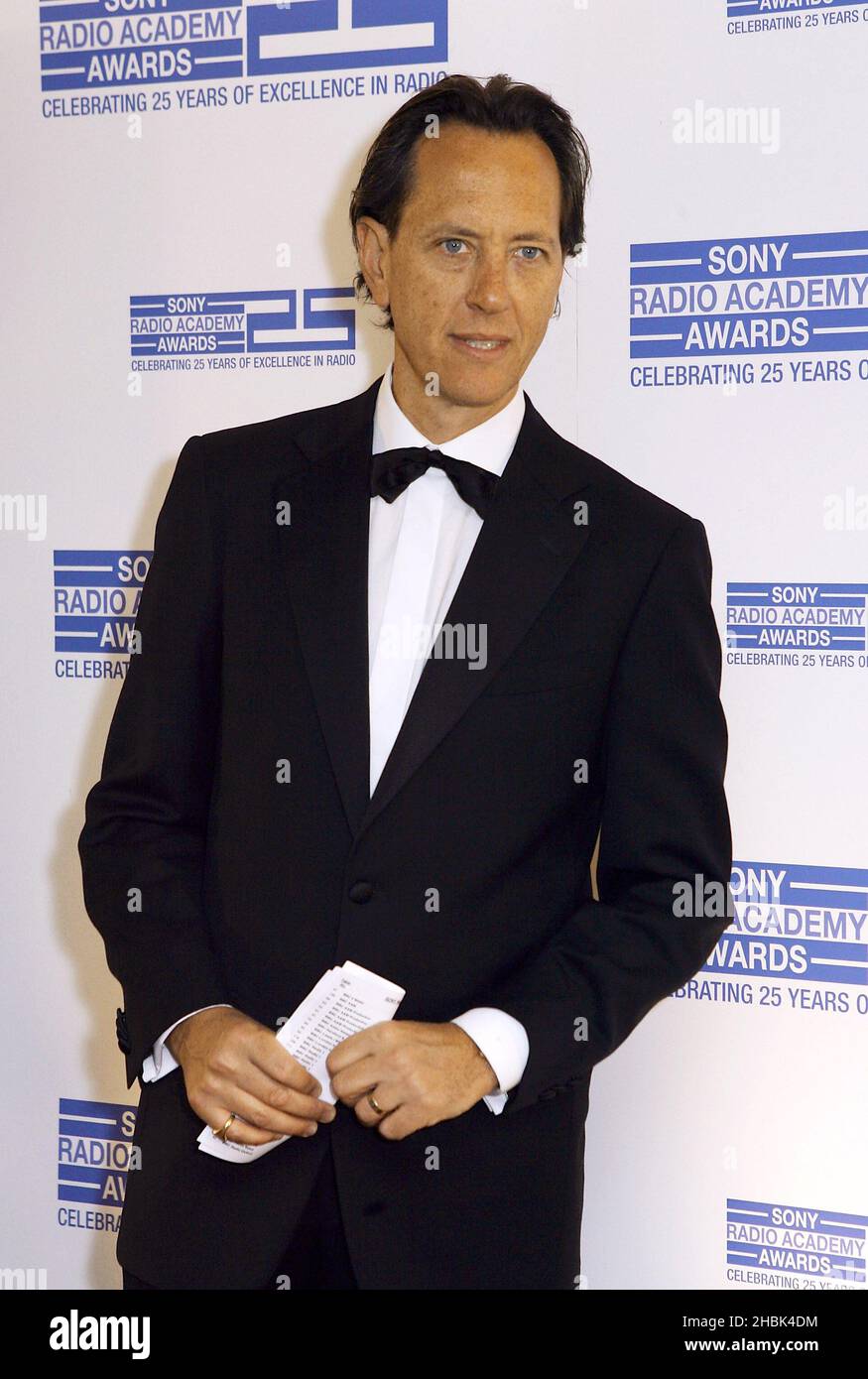 Richard grant arrives for the sony radio academy 2007 hi-res stock ...