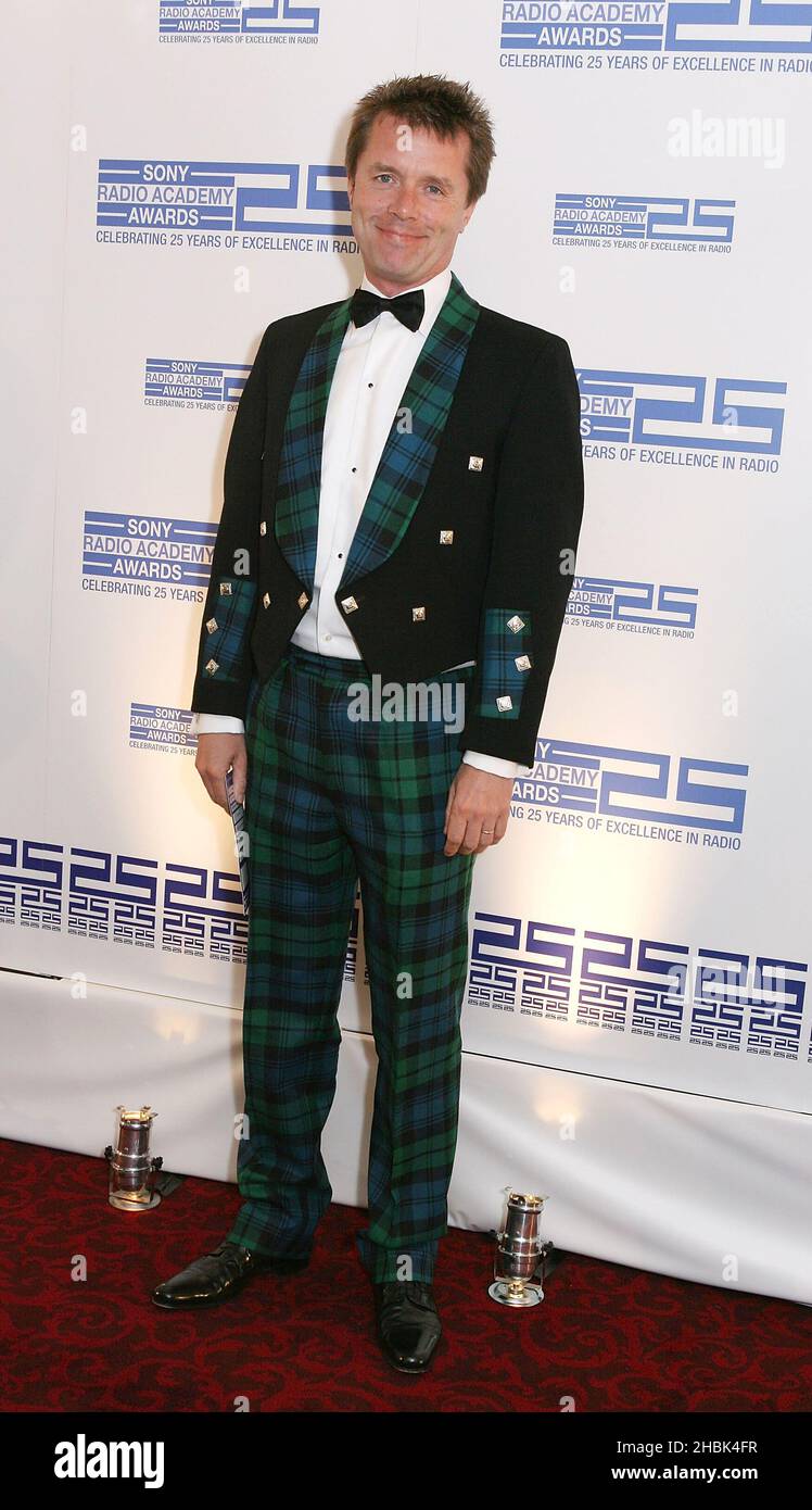 Nicky Haslam arriving for the Sony Radio Academy Awards 2007 at the ...