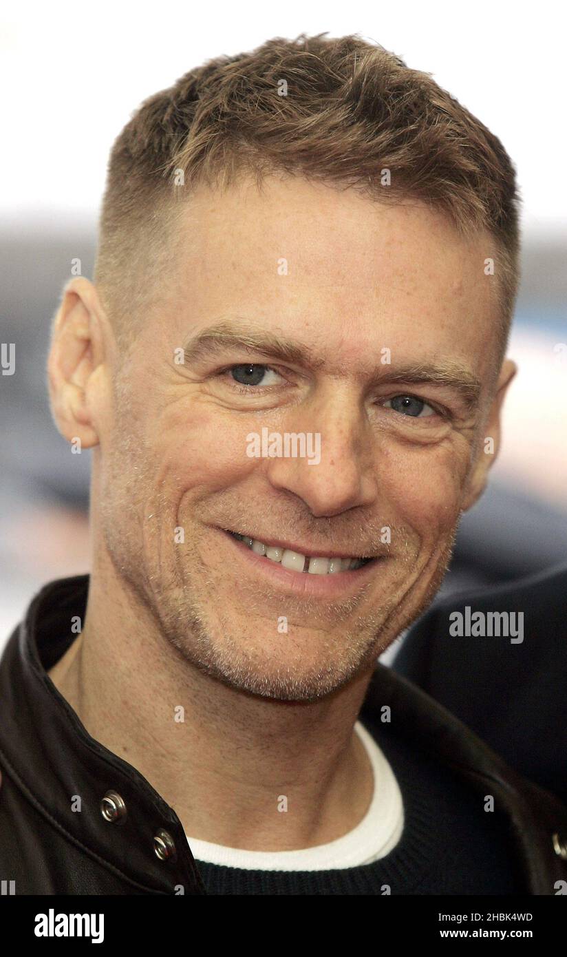 Bryan Adams unveils his Square of Fame Plaque at Wembley Arena in ...