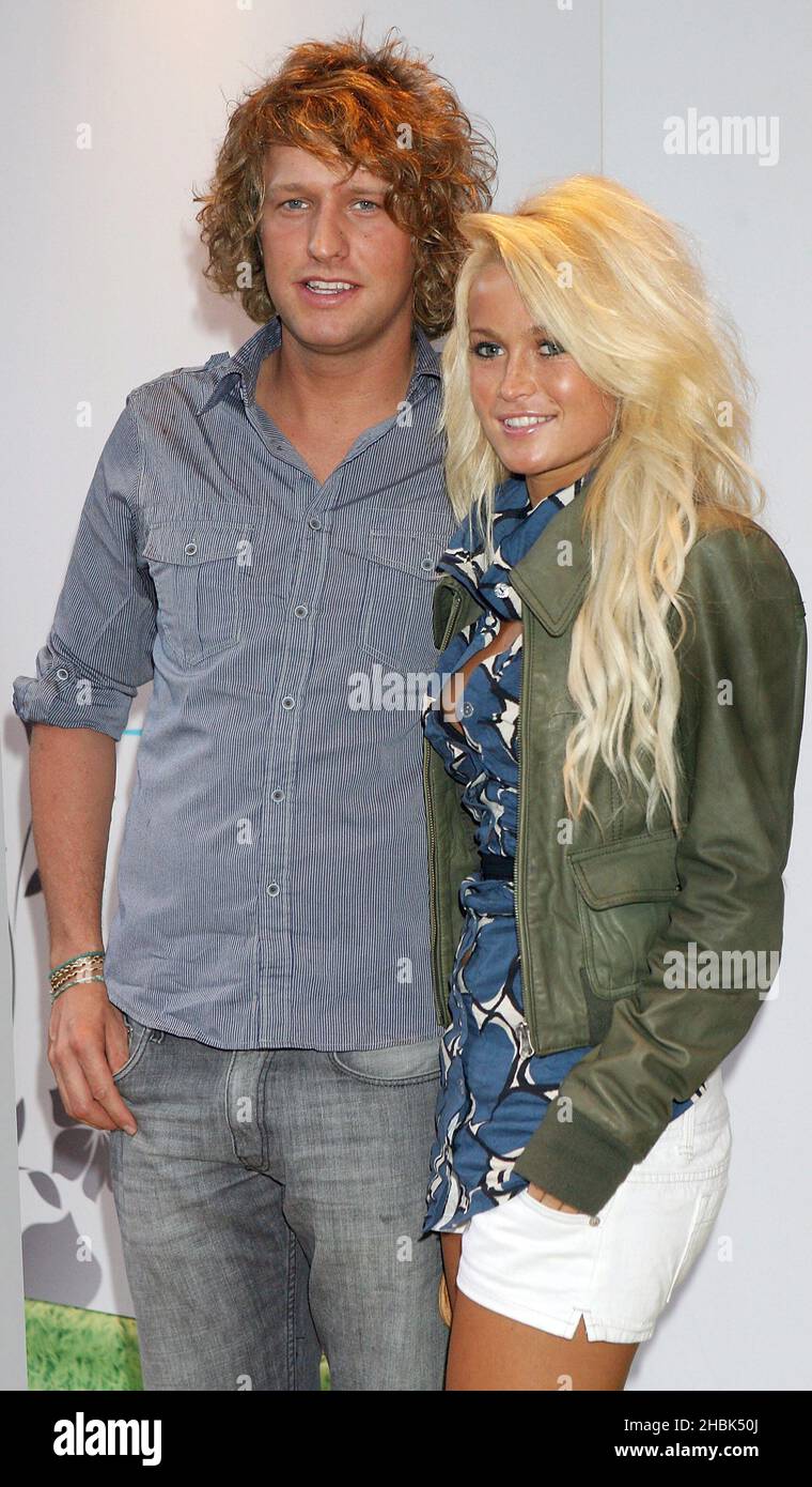 Lianne dauben and ben lunt from reality show hi-res stock photography ...