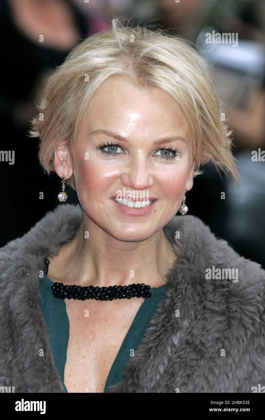 Lisa maxwell arrives for charity event the bedrock ball hi-res stock ...