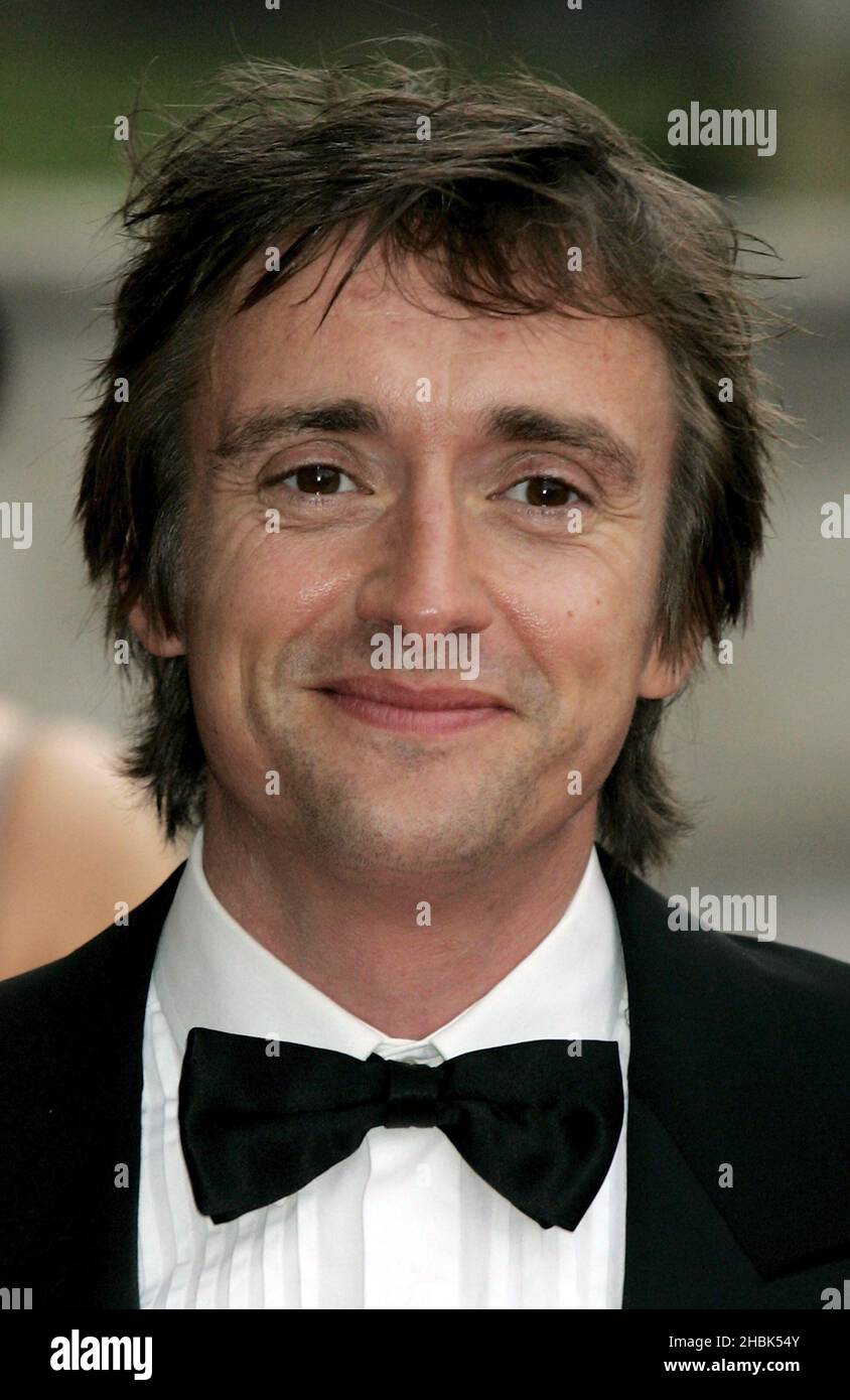 Richard hammond arrives for charity event the bedrock ball hi-res stock ...