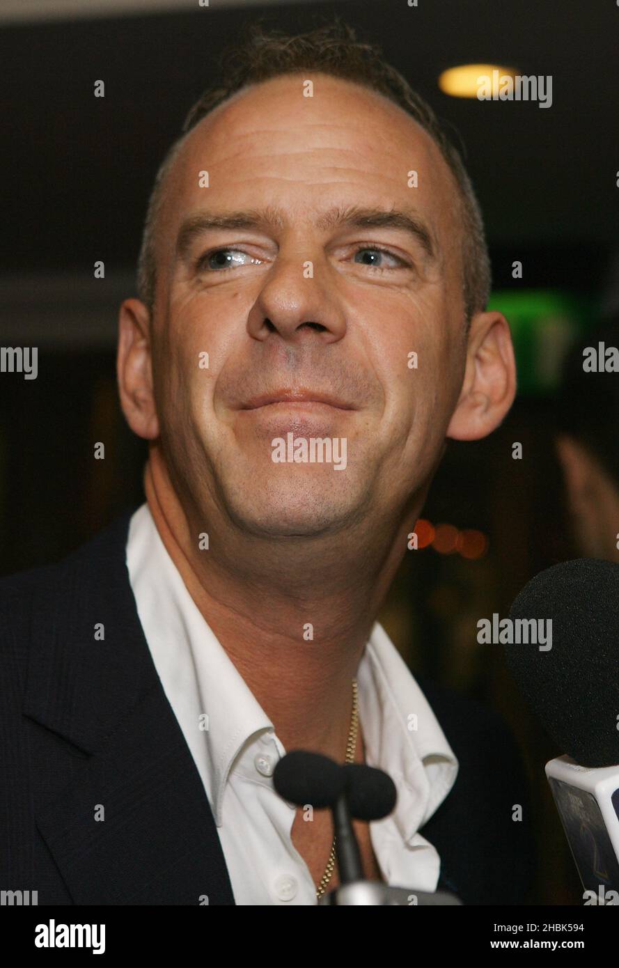 Norman cook arrives for the ivor novello awards hi-res stock ...